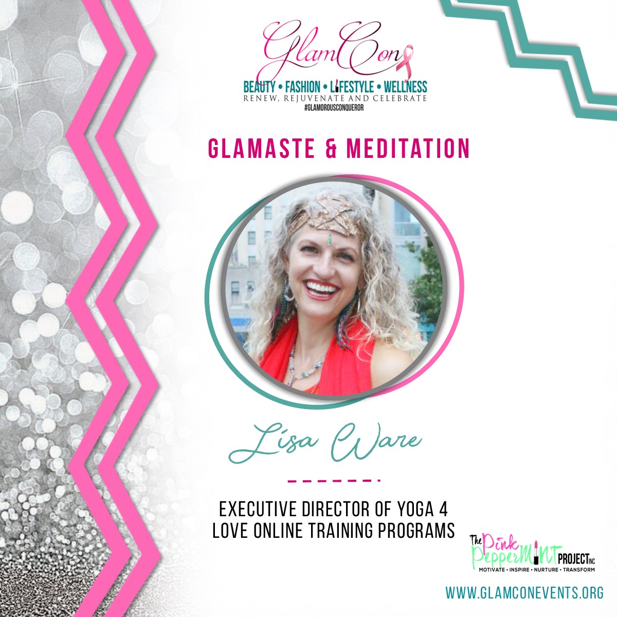 GLAMCON National Summit with Lisa Ware – Yoga 4 Love